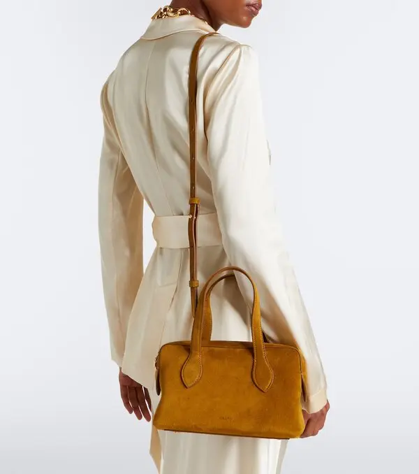JOSEPH Loaf Mini Suede Shoulder Bag
