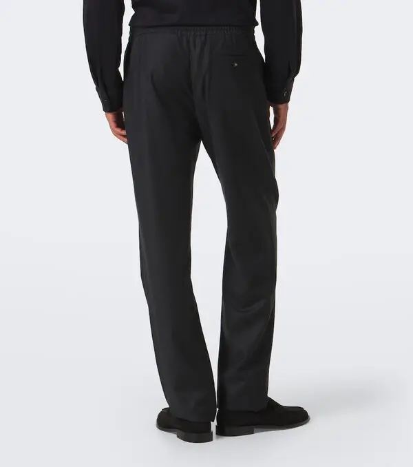 Agnona Virgin Wool Slim Pants