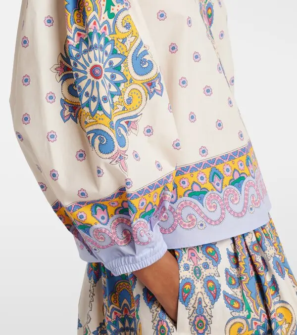 Etro Printed Cotton Top