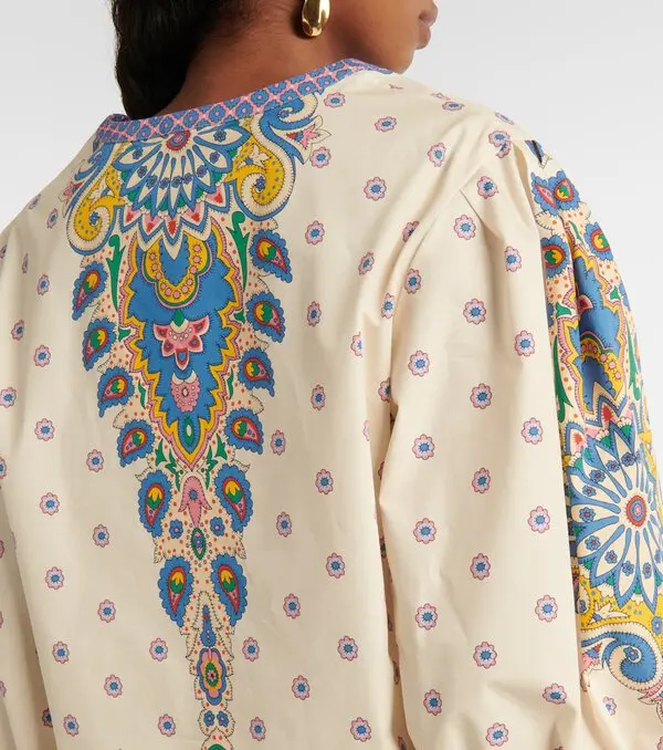 Etro Printed Cotton Top