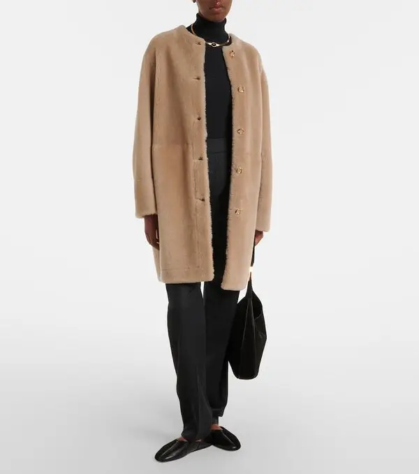 Agnona Ribbed Knit Turtleneck Sweater In Wool, Silk, And Cashmere