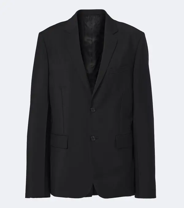 Fendi Mohair And Wool Blazer
