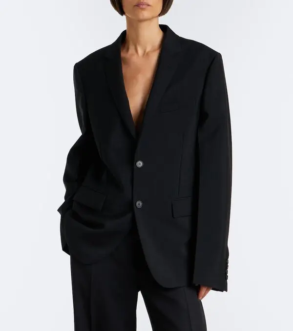 Fendi Mohair And Wool Blazer