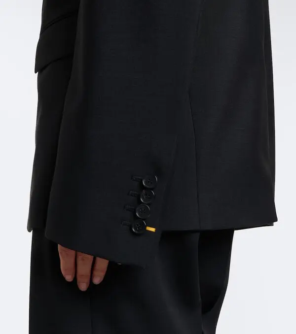 Fendi Mohair And Wool Blazer