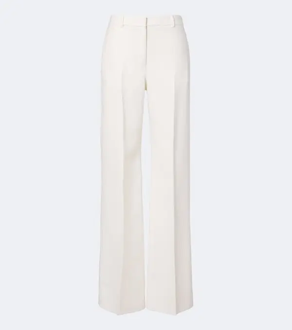 Fendi Virgin Wool Straight Pants