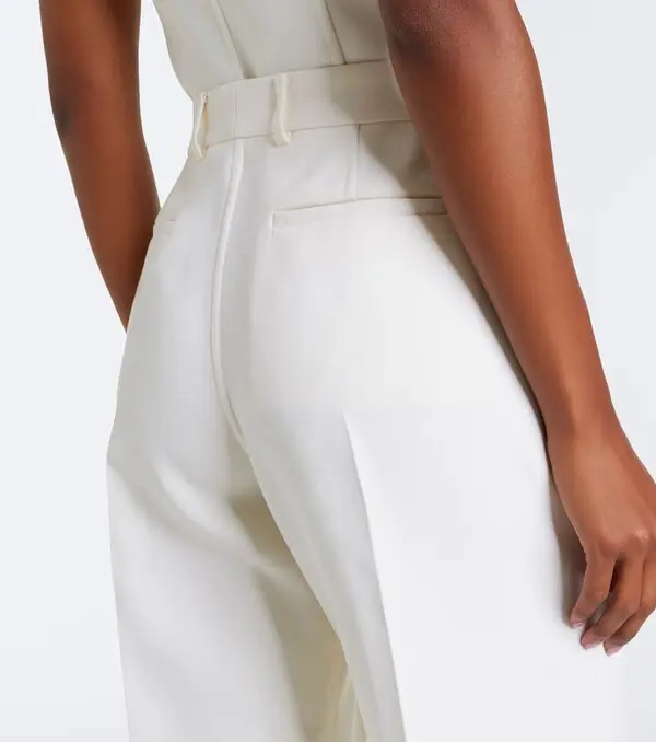 Fendi Virgin Wool Straight Pants