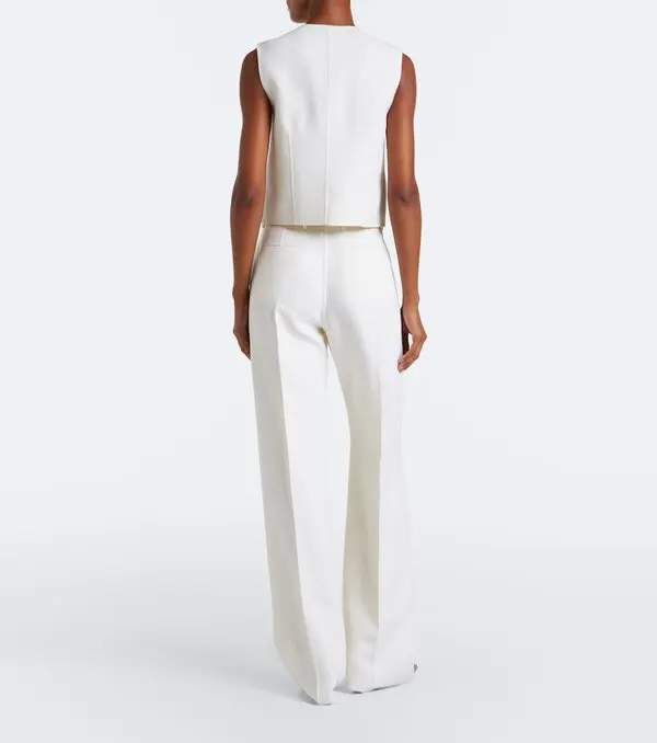 Fendi Virgin Wool Straight Pants