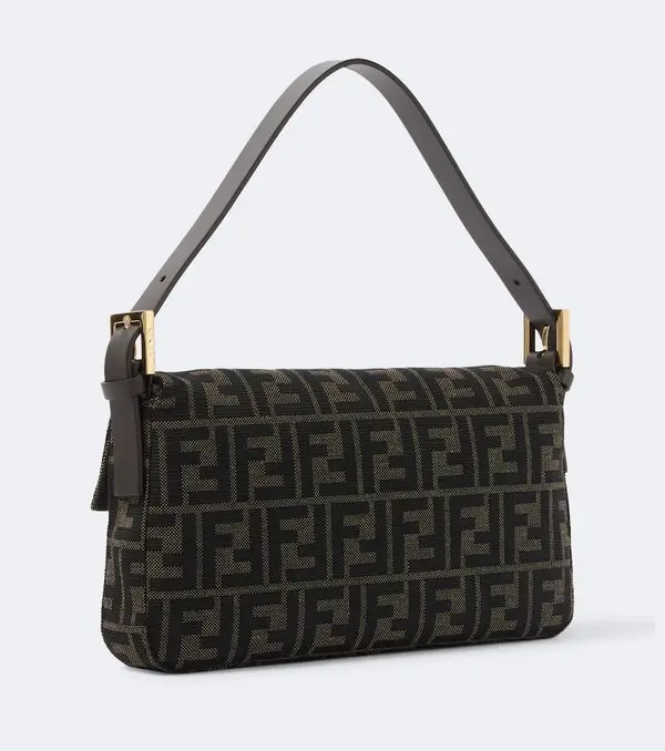 Fendi Baguette® 26424 Jacquard Shoulder Bag