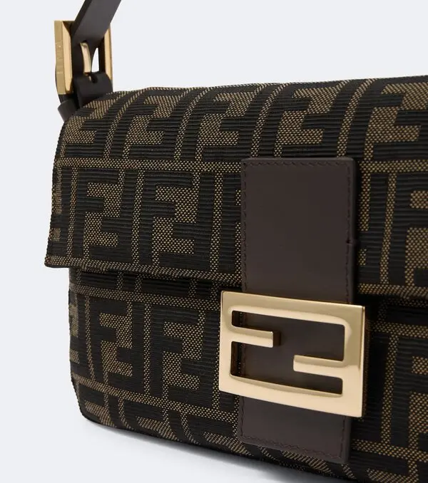 Fendi Baguette® 26424 Jacquard Shoulder Bag