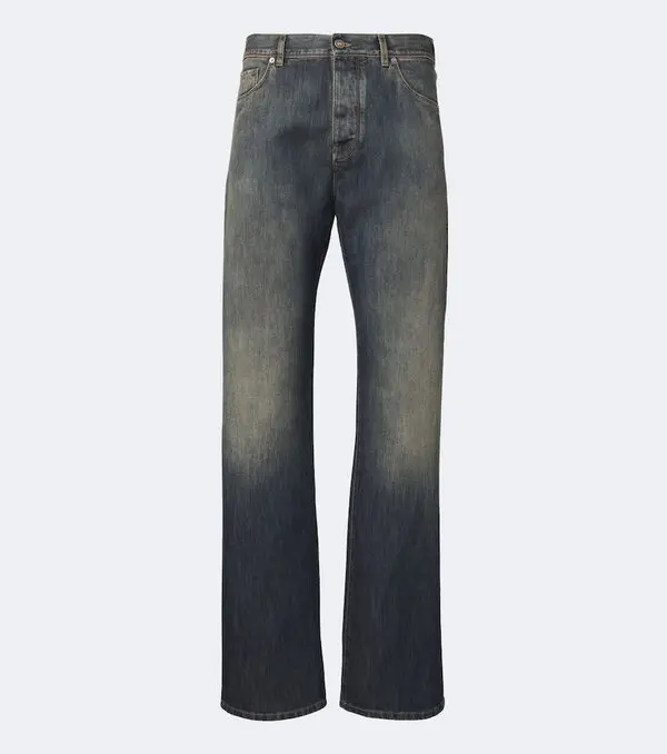 Fendi Faded Straight Jeans