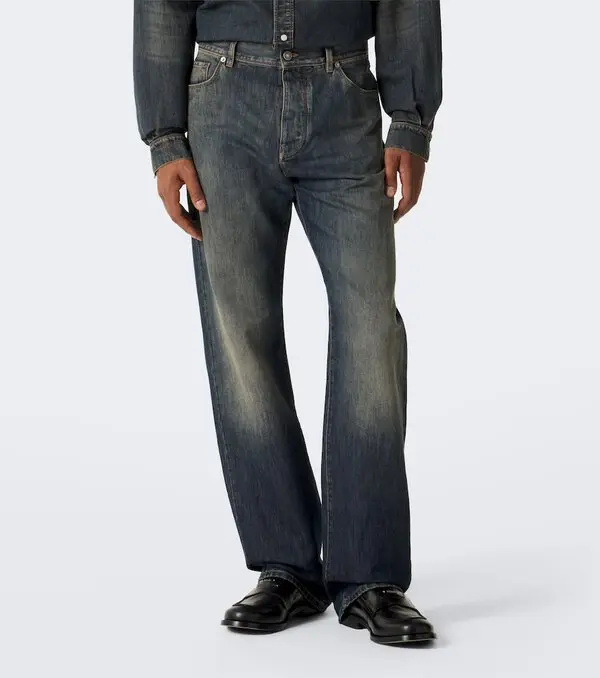 Fendi Faded Straight Jeans