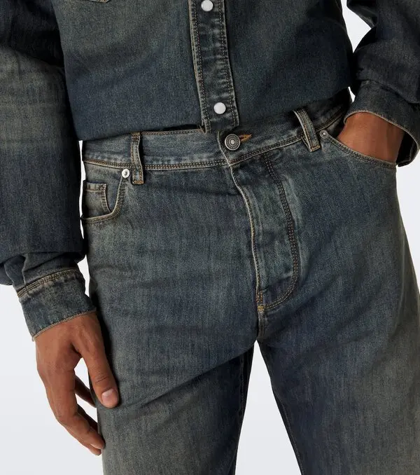 Fendi Faded Straight Jeans