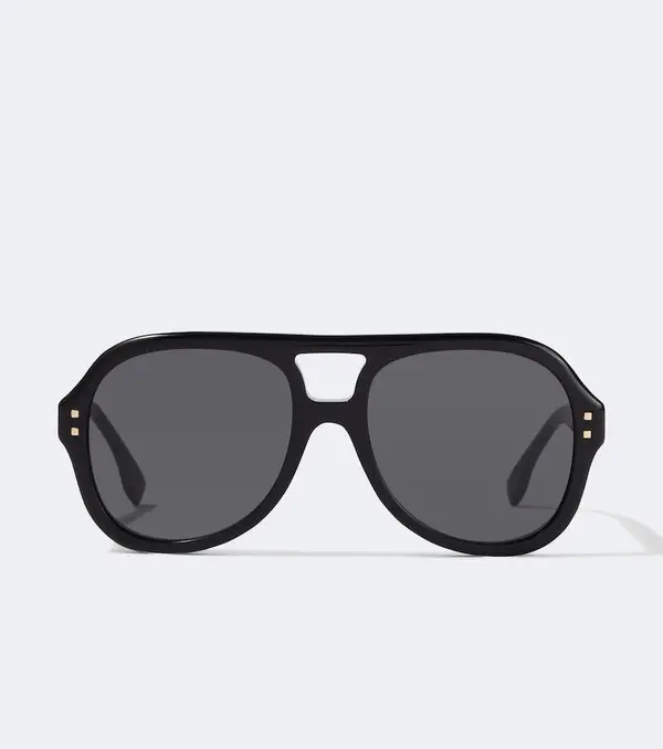 Fendi Five Sisters Navigator Sunglasses - Black
