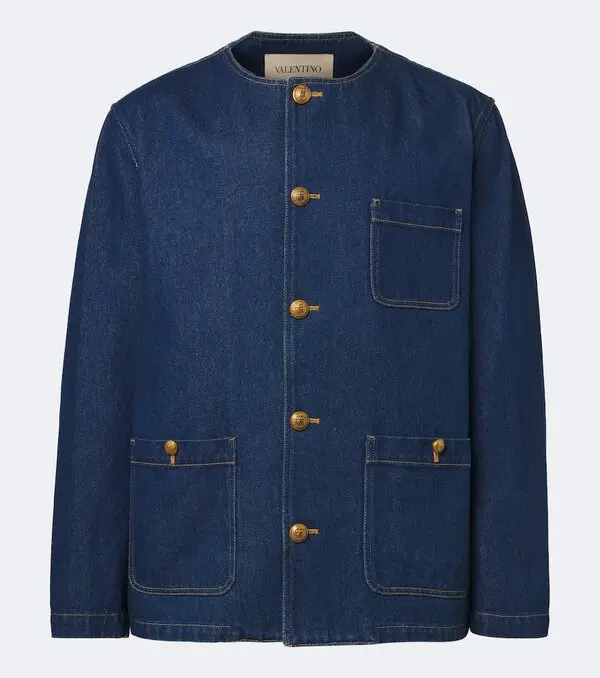 Valentino Garavani Denim Jacket - Blue