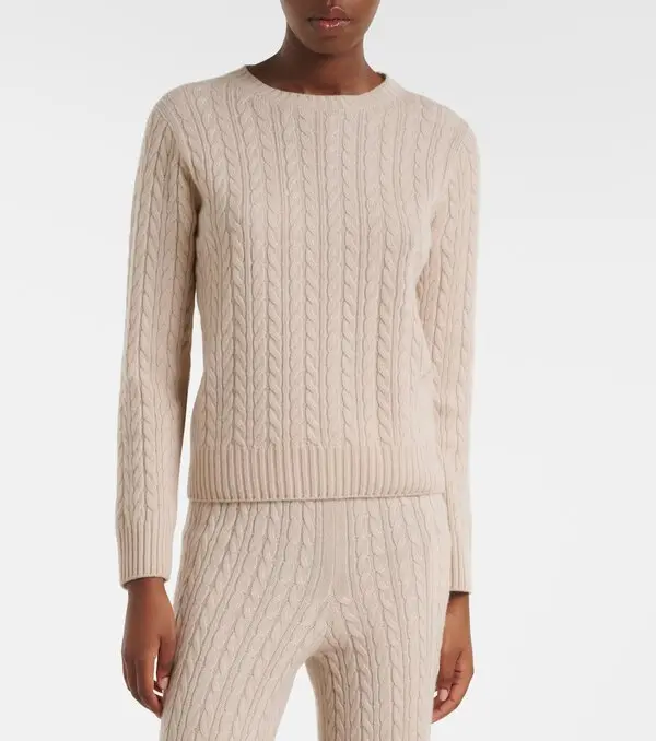 Agnona Cable-knit Cashmere Sweater