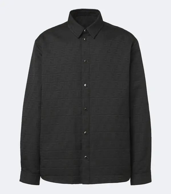 Fendi Ff Zucca Jacquard Overshirt