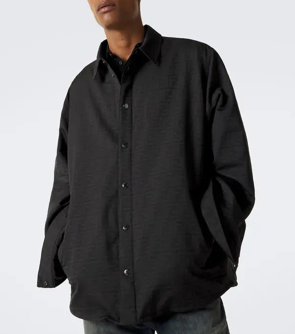 Fendi Ff Zucca Jacquard Overshirt
