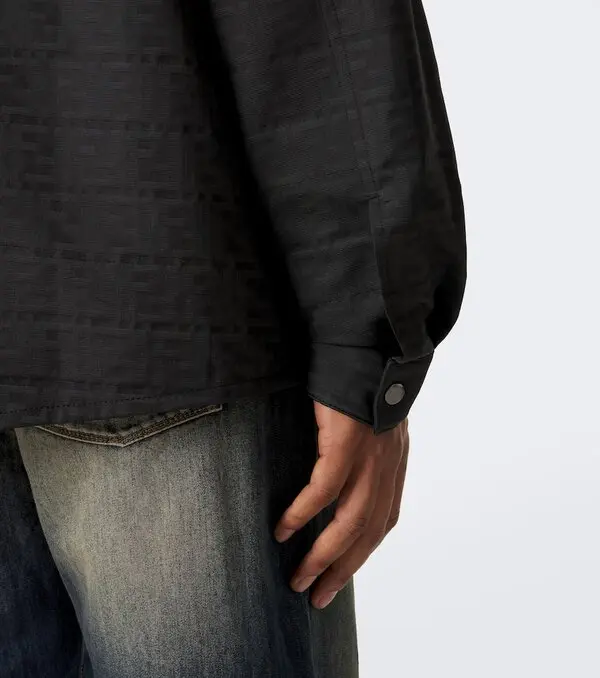 Fendi Ff Zucca Jacquard Overshirt