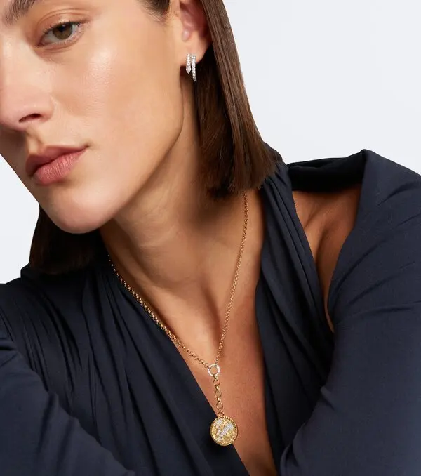 FOUNDRAE Resilience Blossoms Medium 18kt Yellow Necklace