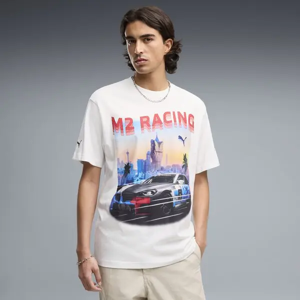 PUMA Bmw Motorsport Graphic T-shirt - White