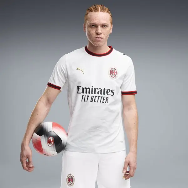 PUMA Ac Milan Away Authentic Soccer Jersey Shoes