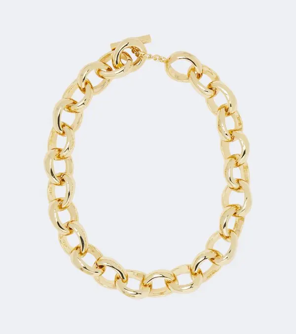 JOSEPH Bean Chain Necklace - Gold