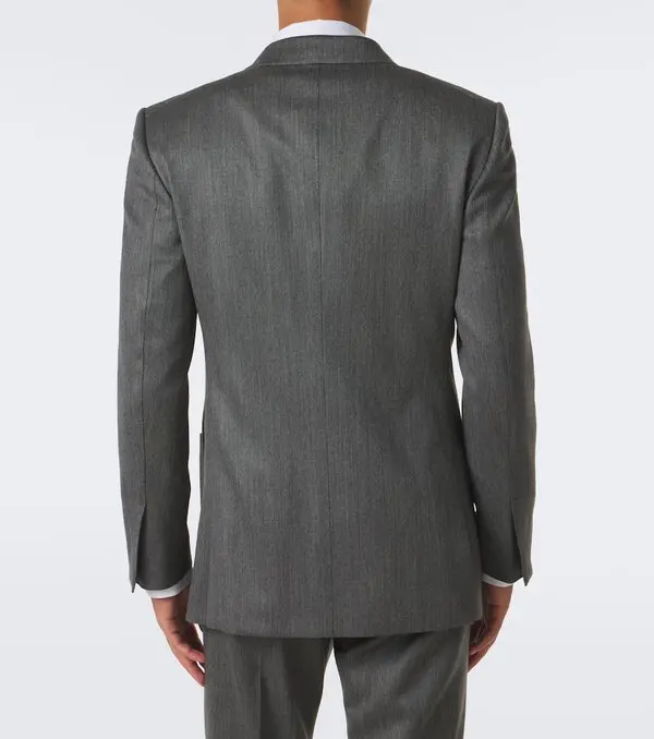 TOM FORD Mouliné Wool Twill Blazer