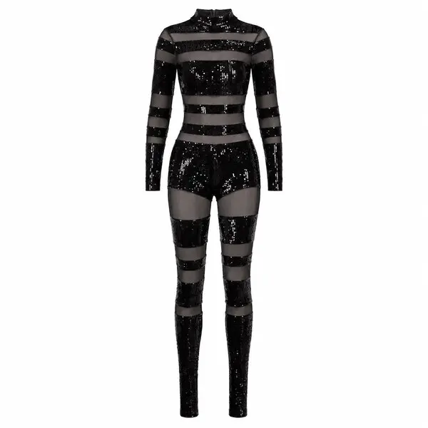HARMONIA NY Venusian Catsuit Dani Watanabe - Black