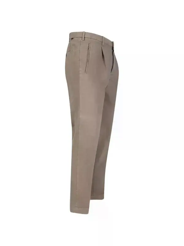 Incotex Pleated Straight-leg Trousers