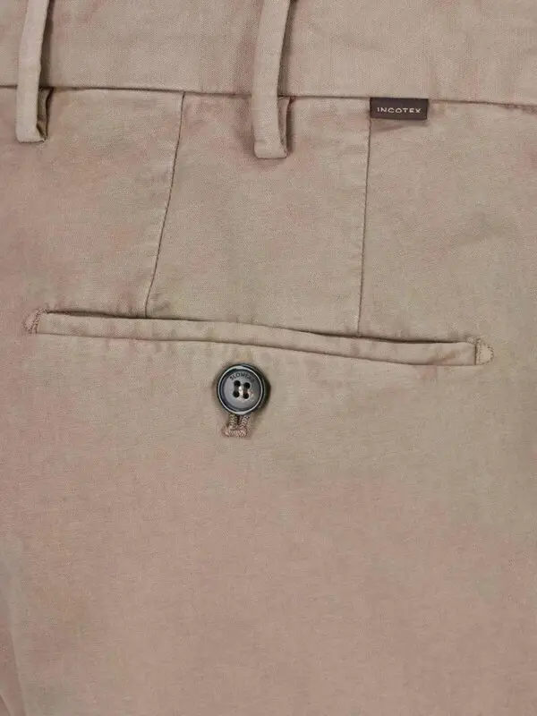 Incotex Pleated Straight-leg Trousers
