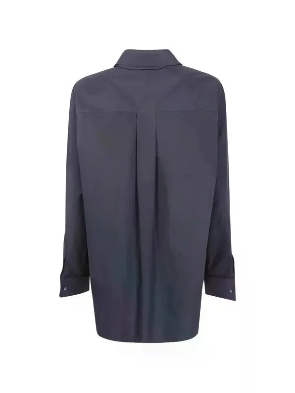 Sacai Bow-detail Long-sleeve Shirt