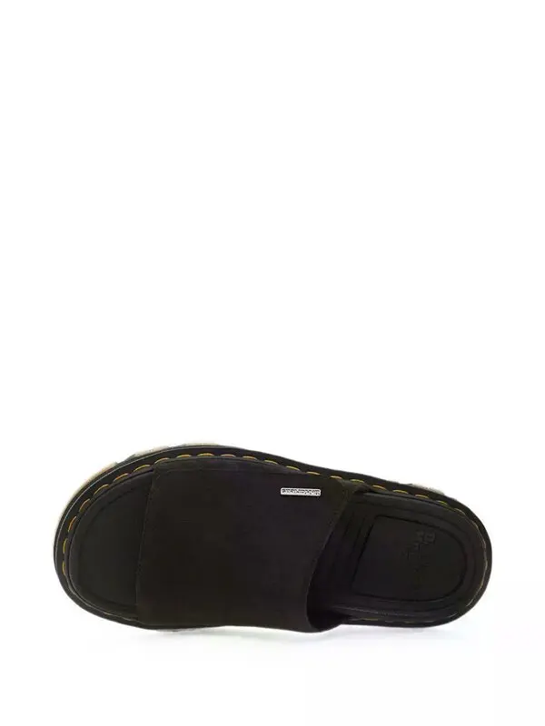 Dr. Martens Zebzag Touch-strap Contrast-stitch Slides