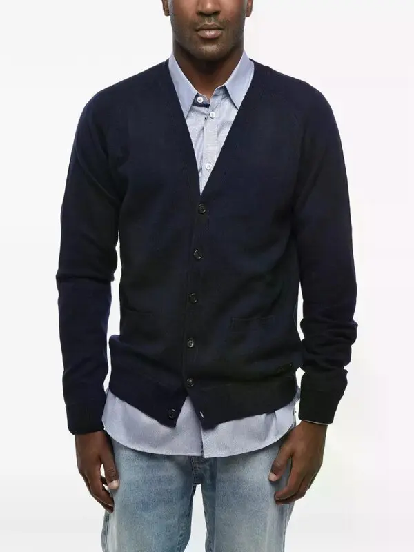 Dsquared2 Patch-pocket V-neck Cardigan