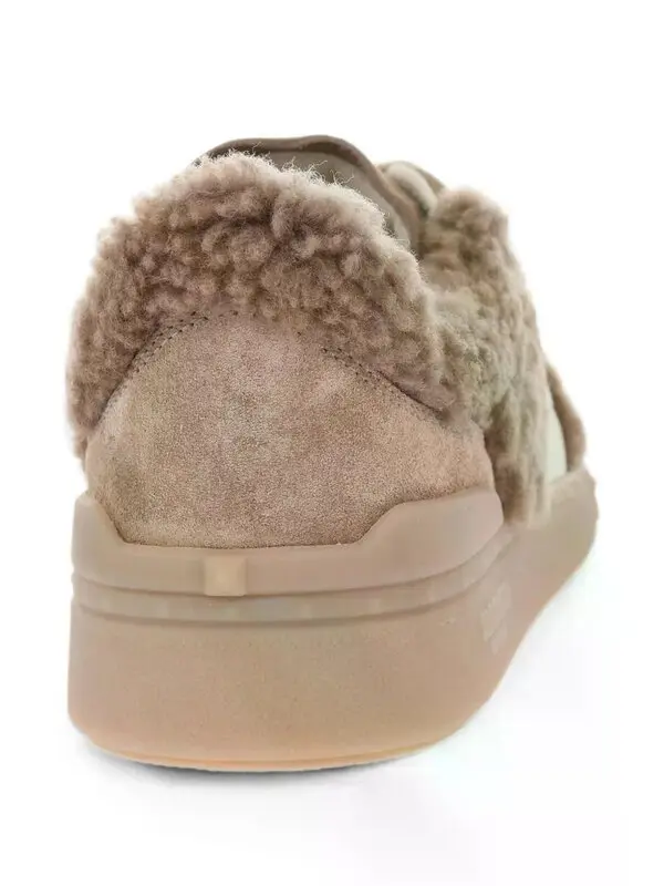 Valentino Garavani Shearling-trim Sneakers