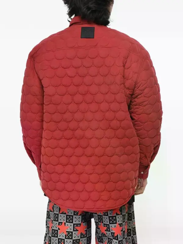 Off-White Quilted Logo-patch Jacket
