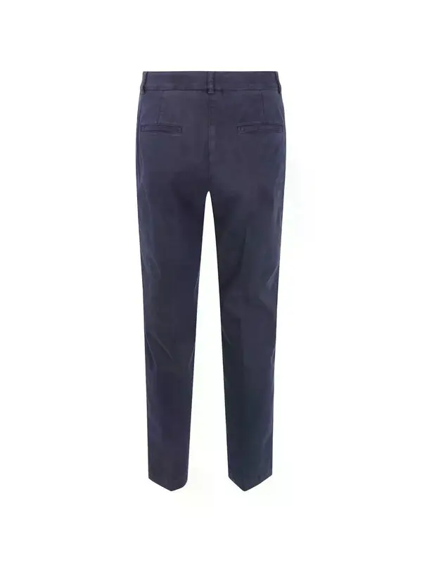 Peserico Pressed Crease Slim-fit Trousers