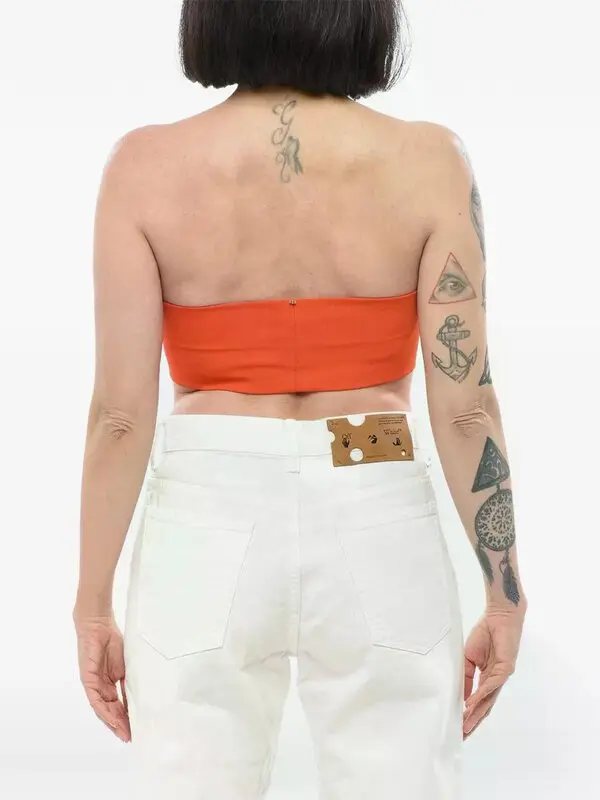 Max Mara Knit Bandeau Top