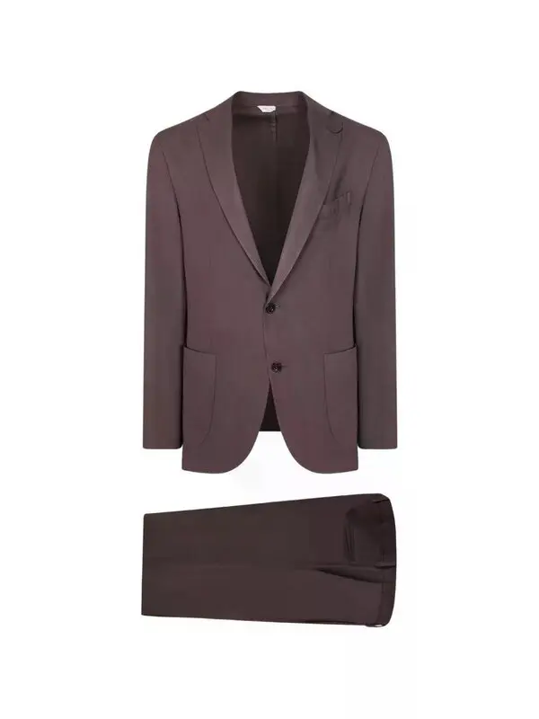 Boglioli Tailored-cut Patch-pocket Wool Suit