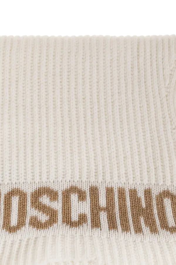 Moschino Scarf With Logo