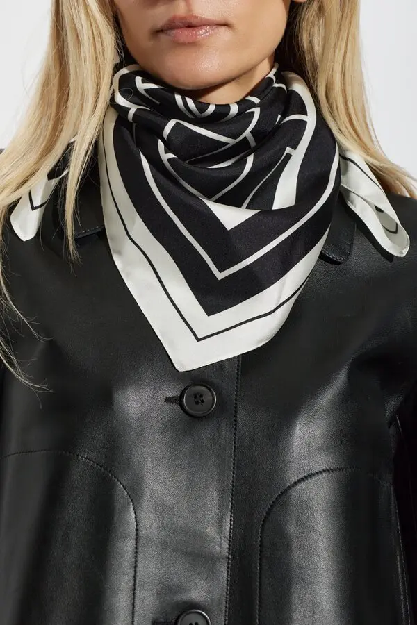 ANINE BING Silk Scarf "york