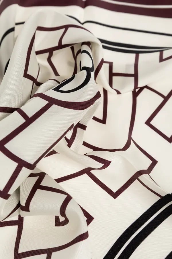 ANINE BING Silk Scarf "york