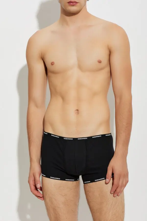 Dsquared2 Cotton Boxers With Logo