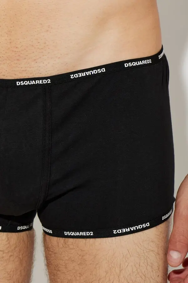 Dsquared2 Cotton Boxers With Logo