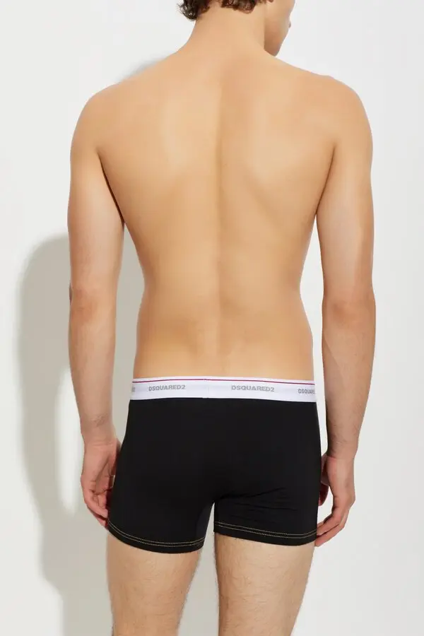 Dsquared2 Cotton Boxers With Logo
