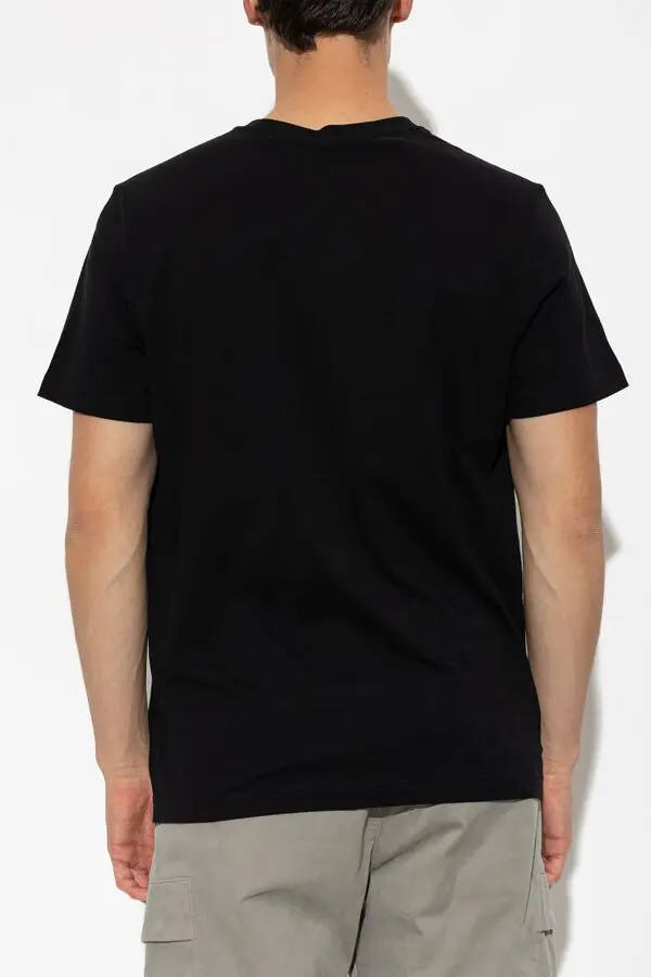 Moose Knuckles T-shirt With Print - Black