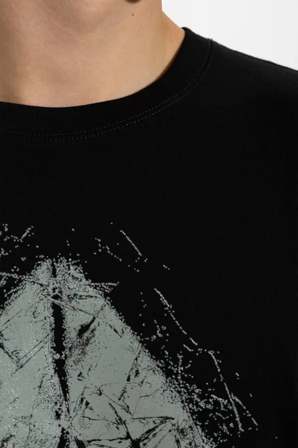 Moose Knuckles T-shirt With Print - Black