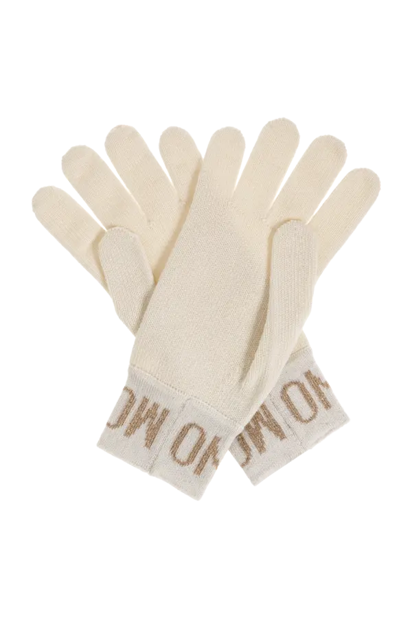 Moschino Gloves With Logo
