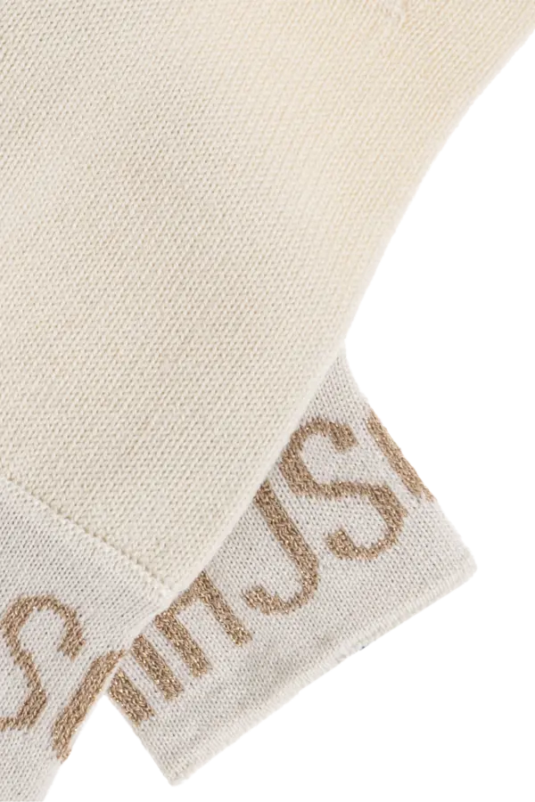 Moschino Gloves With Logo
