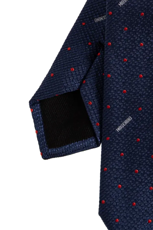 Moschino Silk Neck Tie
