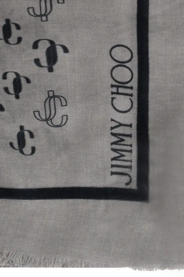 JIMMY CHOO Scarf With Monogram